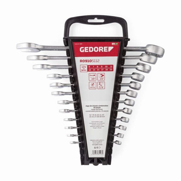 Jogo de Chave Combinada 265x260x77mm Gedore | Leroy Merlin