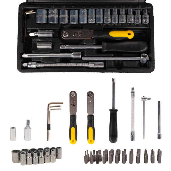 Jogo De Ferramentas C/ 048 Pçs | Leroy Merlin