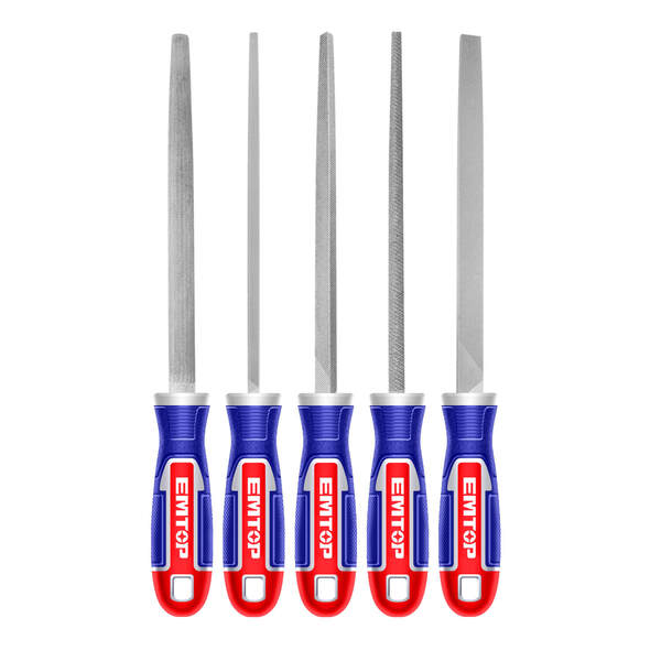 Jogo De Limas Para Metal 5 Peças Profissional 8 Pol. 200mm | Leroy Merlin