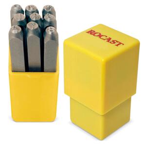 Jogo De Punção Numérico 9 Peças 6,00mm 60,0007 Rocast | Black Friday ...