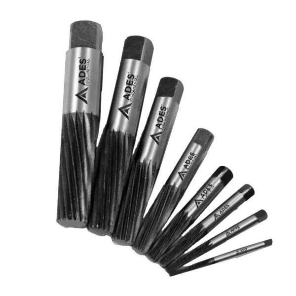 Jogo Extrator Saca Parafuso Com 8 Peças 2mm X 19.0mm Ades | Black ...