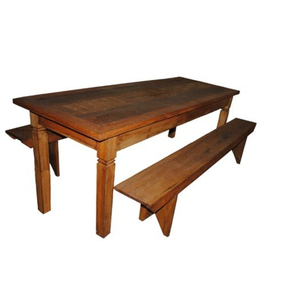 Jogo Mesa Tatiane Em Madeira De Demolição - Cód 1232 | Leroy Merlin