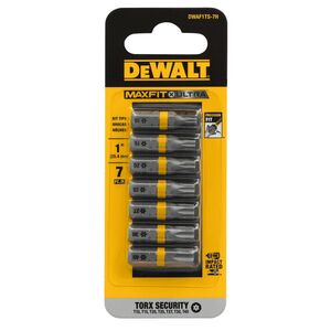 Jogo Ponta Bit Torx 7 Pecas Maxfit Ultra - Dewalt | Leroy Merlin