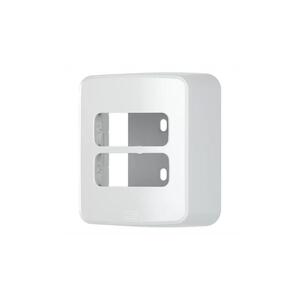 Kit 10 Caixa+placa Sobrepor 2 Posto Compose Weg Branc | Leroy Merlin