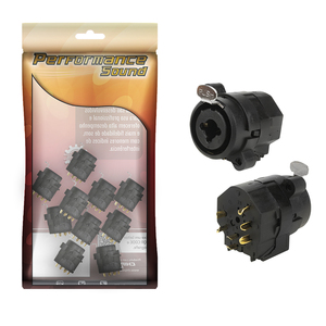 Kit 10 Plugs Xlr/p10 Combo Cannon Painel Fêmea - Linha Pro | Leroy Merlin