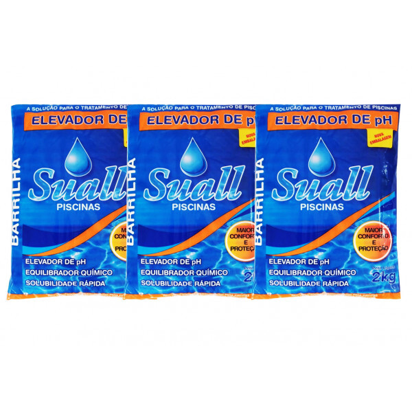 Kit 10 Sacos Barrilha Elevador De Ph Suall | Leroy Merlin