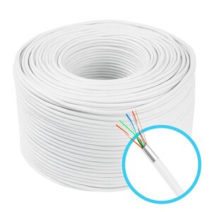 Kit 10mt Cabo Lan Rede Cftv 24 Awg 4 Par Blindado Br Conect | Leroy Merlin