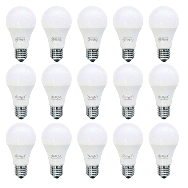 Kit 15 Lâmpada Led Bulbo 9w 810lm Branco Frio Glight | Leroy Merlin