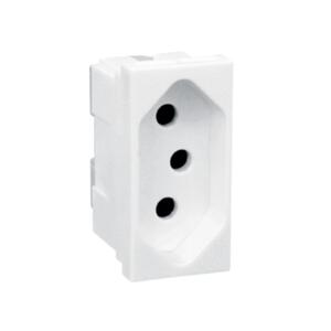 Kit 15 Modulo Tomada 10a Branco 615038bc Pial Plus + | Leroy Merlin