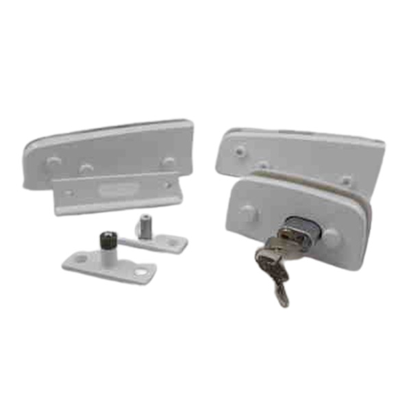 Kit 1 - Porta Simples Pivotante - Zamac - Branco | Leroy Merlin