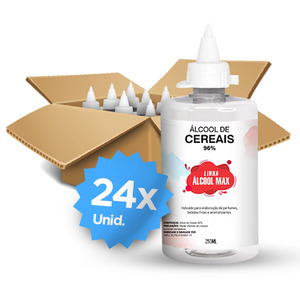 Kit 24un 250ml Alcool Cereais 96% Difusor Perfumes Bebidas | Leroy Merlin