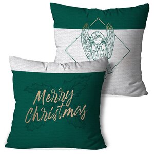 Kit 2 Almofadas De Natal Merry Christmas | Leroy Merlin