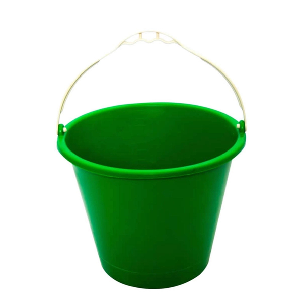 Kit 2 Balde Plástico Verde 12 Litros - Brasipla | Leroy Merlin