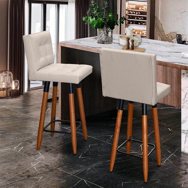 Kit 2 Banquetas Grace Alta Para Areá Gourmet E Balcão Área Gourmet ...