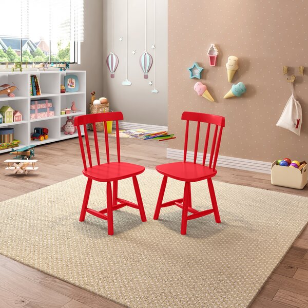 Kit 2 Cadeiras Infantis Mariah Casatema Vermelho | Leroy Merlin