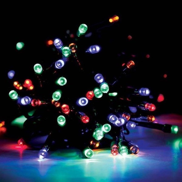 Kit 2 Pisca Pisca 100 Lâmpadas Led Colorido 8 Funções 127v Total 200 ...