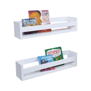 Kit 2 Prateleiras Livros - Branco | Leroy Merlin