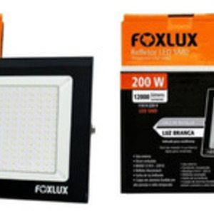 Kit 2 Refletor Led Foxlux 200w 6500k Bivolt Ip65 Uso Externo | Leroy Merlin