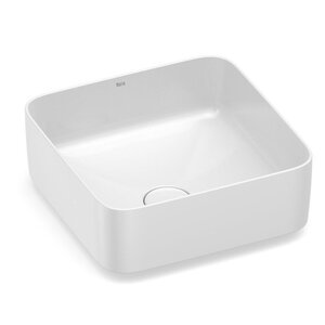 Kit 3 Cubas De Apoio 370x370 Inspira Square Roca Branco | Leroy Merlin