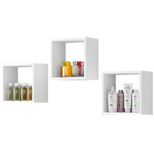 Kit 3 Nichos De Parede Reajl Moveis | Leroy Merlin