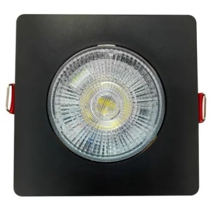 Kit 3 Spot Led 5w Embutir Preto Quadrado Luz Branca 6500k - Avant ...