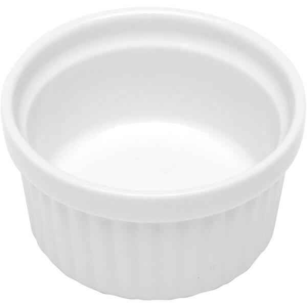 Kit 48 Ramequins Canelado 50ml Porcelana Branco Lyor Classic ...