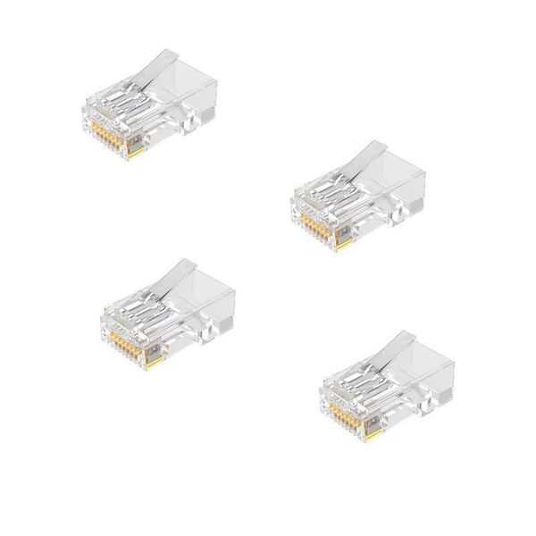 Kit 4 Conectores Rj45 Macho | Leroy Merlin