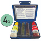 Kit 4 Estojo De Análise Piscina Medição Teste Cloro E Ph | Leroy Merlin