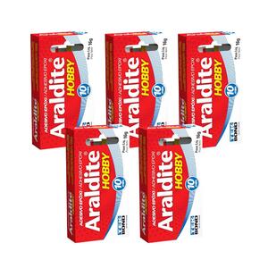Kit 5 Araldite Hobby 16g - Tekbond | Leroy Merlin