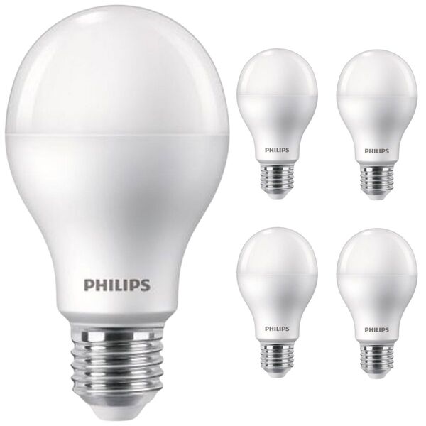 Kit 5 Lâmpada Led Philips 16w Branco Frio 6500K E27 Equivale 100w Luz ...