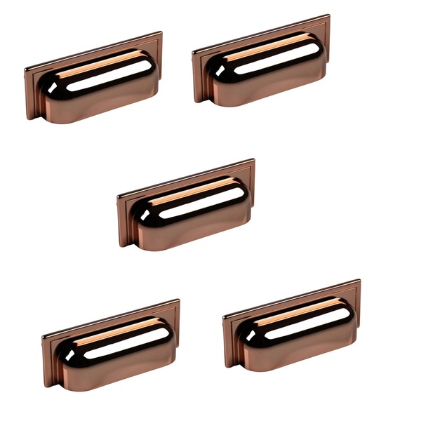 Kit 5 Puxador Plymouth Zen Rose Rose Concha 80mm Zp5420.l00 | Leroy Merlin