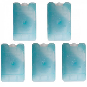 Kit 5 Unidades Gelo 17x10 Cm Artificial Reutilizável Em Barra Plástico ...