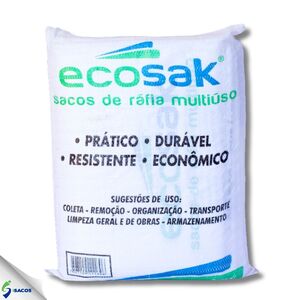 Kit 70 - Saco De Ráfia Solto Logo Ecosak 50x80 | Leroy Merlin