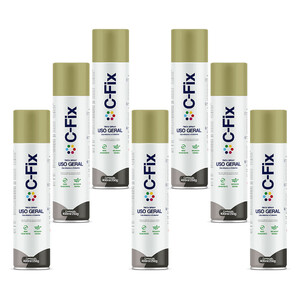 Kit 7 Tintas Spray Dourado Uso Geral Inter/xterno 400ml Cfix | Leroy Merlin
