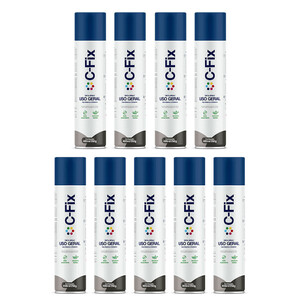 Kit 9 Tintas Spray Azul Escuro Uso Geral Int/ext 400ml C-fix | Leroy Merlin