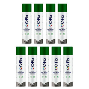 Kit 9 Tintas Spray Verde Escuro Uso Geral Int/ext 400ml Cfix | Leroy Merlin
