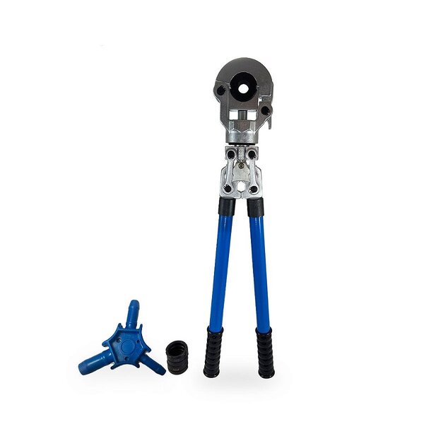Kit Alicate Prensa Tubo Pex Tipo U 16/20/25mm + Escareador | Leroy Merlin