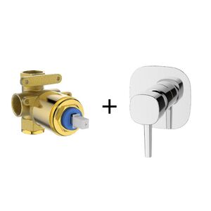 Kit Base Misturador Acaba Monocomando 3/4 Baixa Alta Pressão | Leroy Merlin