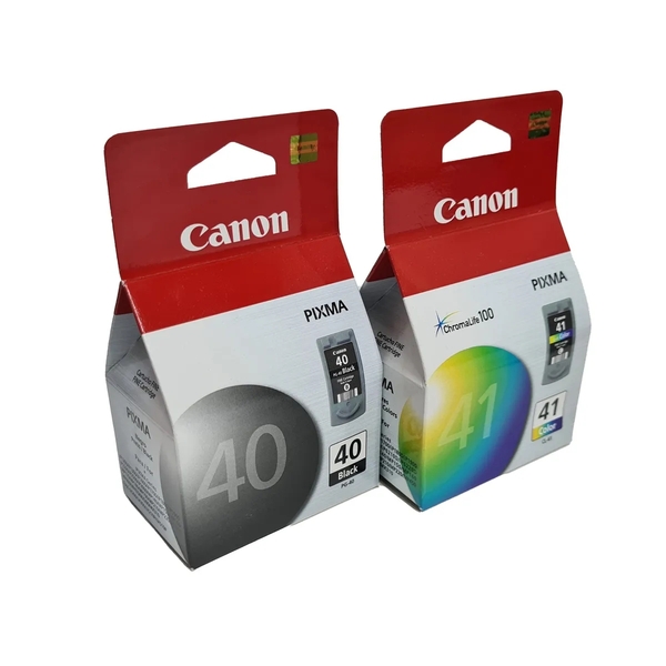 Kit Cartucho Tinta Original Canon Pg-40 Cl-41 Ip1300 Mp460 | Leroy Merlin