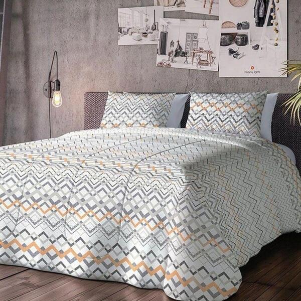 Kit Cobre Leito Casal + Porta Travesseiro Teka Diamante Lee 3 Peças ...