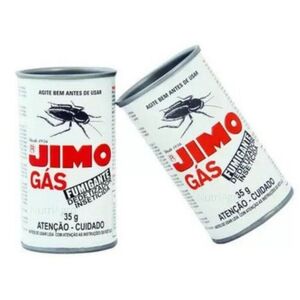 Kit Com 2 Unidades Jimo Gás Fumigante Dedetizador Inseticida De 35g ...