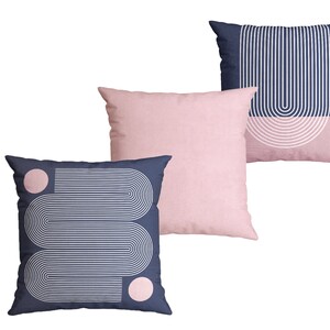 Kit Com 3 Almofadas Decorativas Listra 43cm X 43cm 054 Belchior | Leroy ...