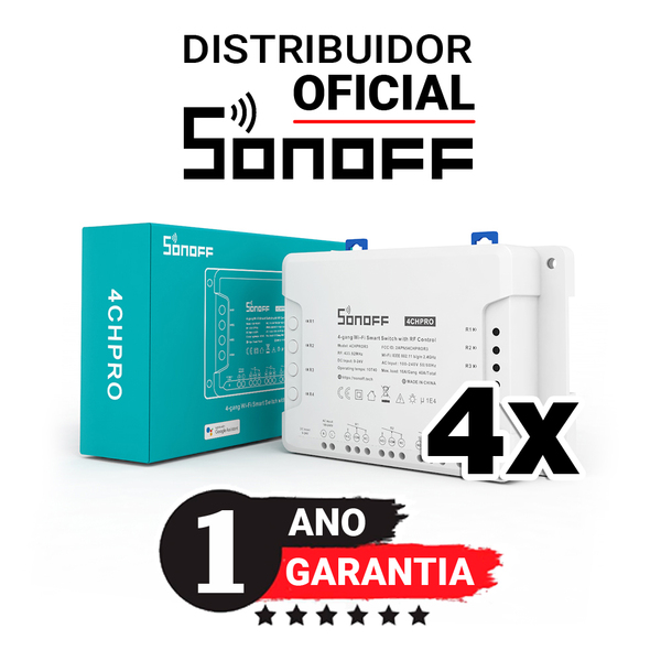 Kit Com 4 Unidade Sonoff 4ch Pro R3 | Leroy Merlin