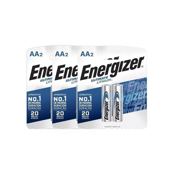 Kit Com 6 Pilhas Energizer Ultimate Aa | Leroy Merlin