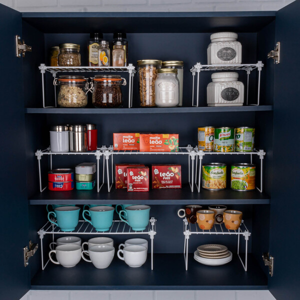 Kit Cozinha Prateleiras Aramadas Para Organizar - 7 Un | Leroy Merlin
