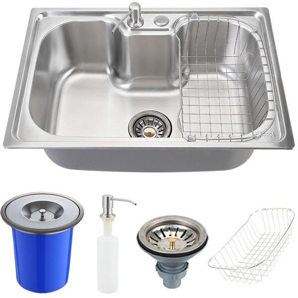 Kit Cuba Gourmet Para Cozinha Com Acessórios E Lixeira Aço Inox 201 ...