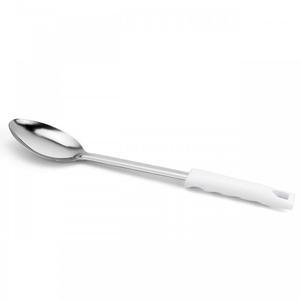 Kit De 6 Colheres De Servir Inox Cabo Em Pp Branco 34cm | Leroy Merlin