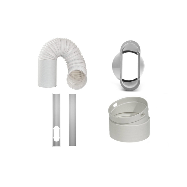 Kit De Exaustão Completo Ar Condicionado Portátil Delonghi Pinguino Pac ...