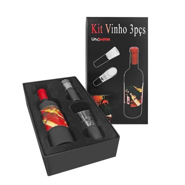 Kit De Vinho Saca Rolha Bico E Bomba De Ar | Leroy Merlin