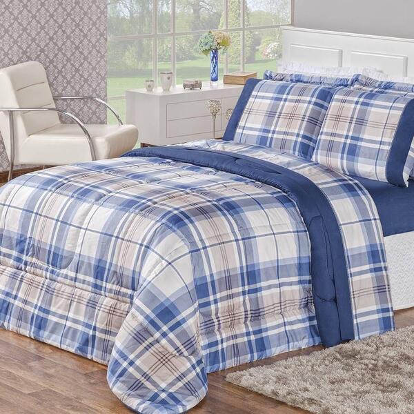 Kit Edredom King 03pçstitânio | Leroy Merlin